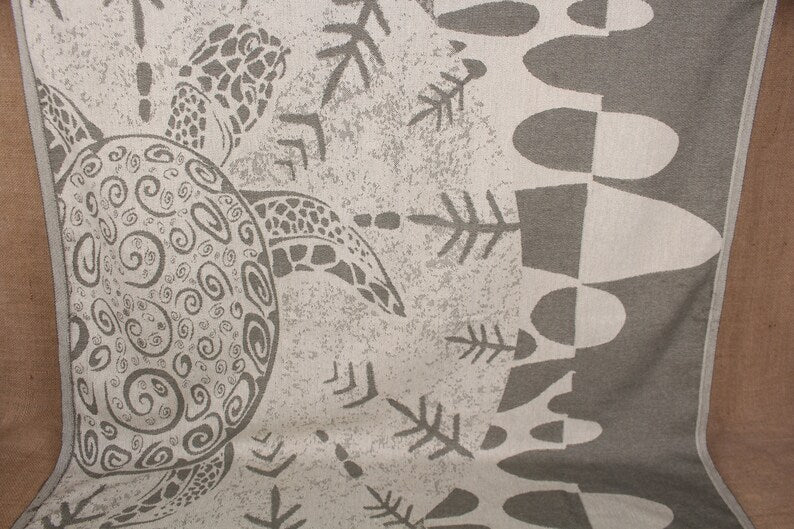 Sea Turtle Turkish Beach Towels - Coastal Passion