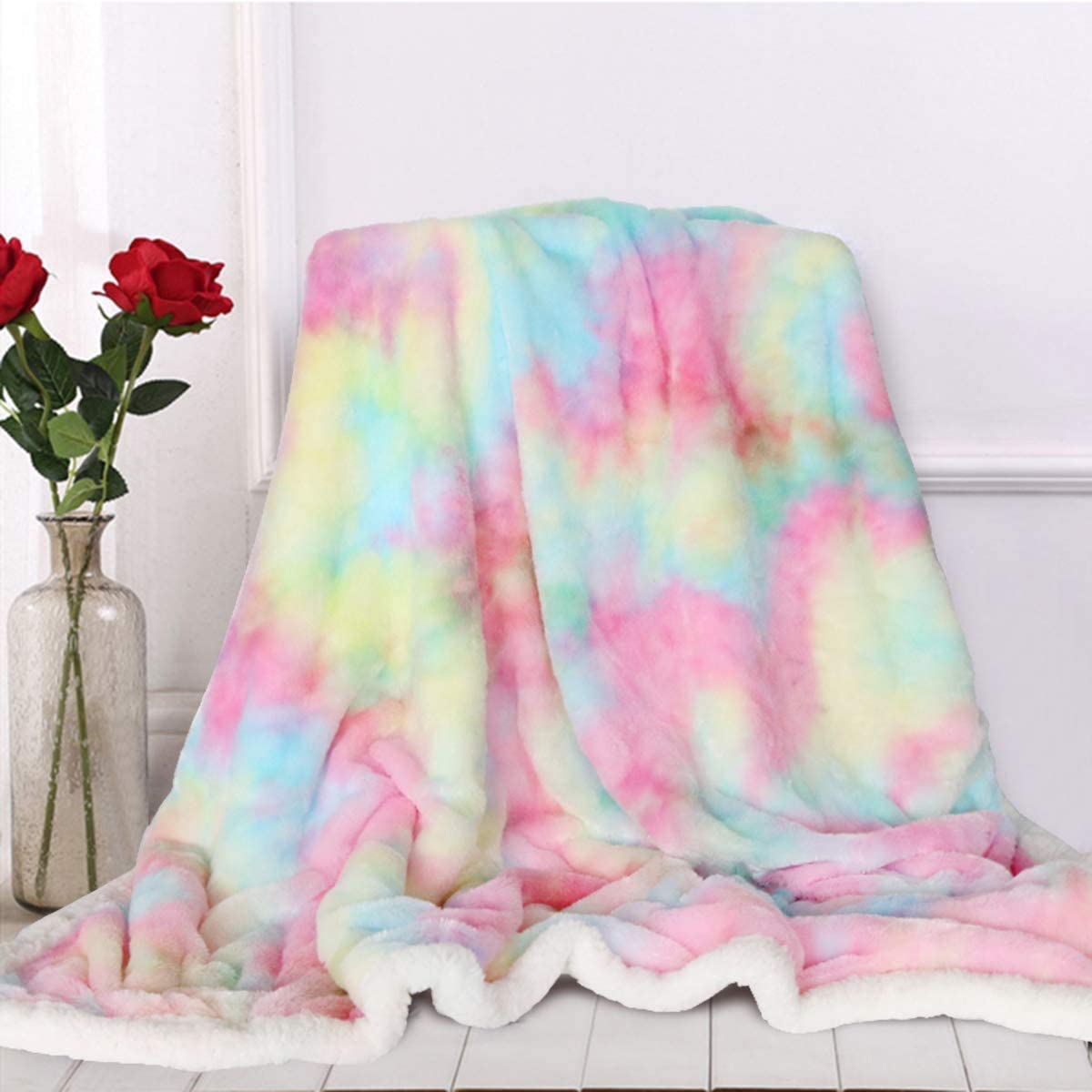 Rainbow Throw Blanket - Coastal Passion