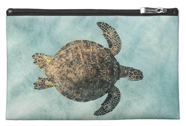Coastal Passion Accessories | Sea Turtle Carry-All Pouch